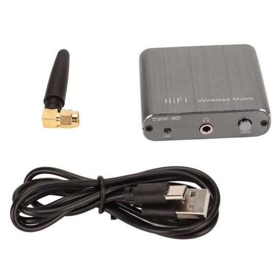 ZER-D300 Récepteur Bluetooth 5.2 sans fil Bluetooth AUX Adaptateur ...