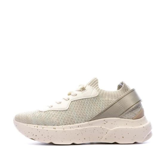 Baskets - Replay - Green Project Earth - Femme - Beige - Chaussures ...