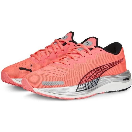 Chaussure de Running Velocity Nitro 2 - PUMA - Femme - Rose - Cdiscount ...