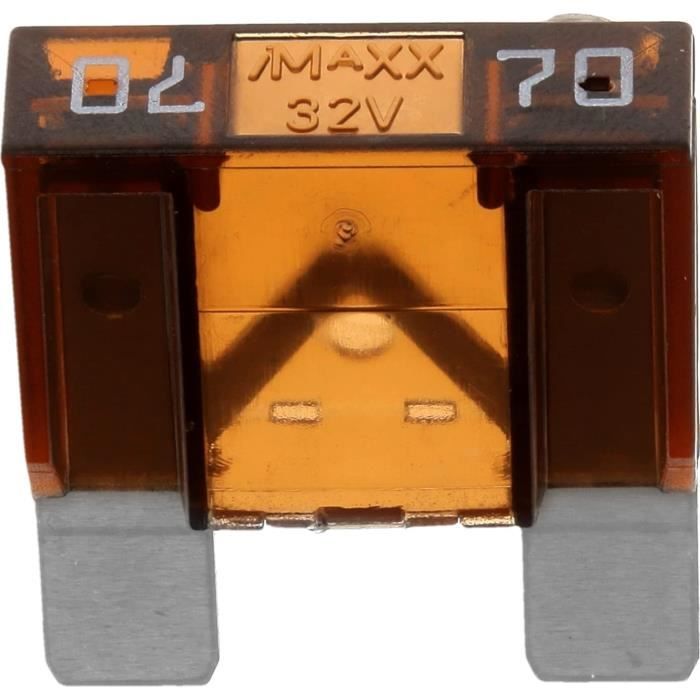 Fusible Plat Maxi en Boîte, 32V-70A, Marron.[G1243] - Cdiscount Auto