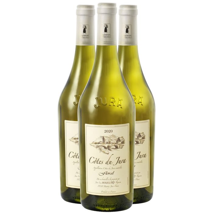 Domaine Jean-Luc Mouillard Côtes du Jura Floral 2021 - Vin Blanc du ...