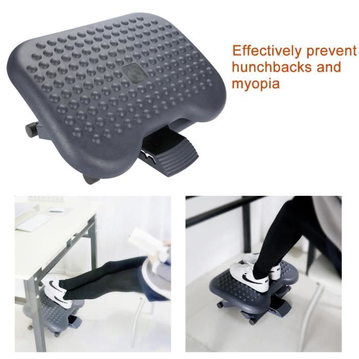 SPR Repose-pieds Tabouret de repose-pieds réglable en hauteur Portable ...