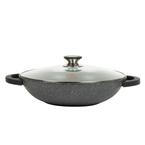 NAPOLEON - WOK - 32CM - POIGNEES AMOVIBLES - tous feux dont induction - Cdiscount Maison