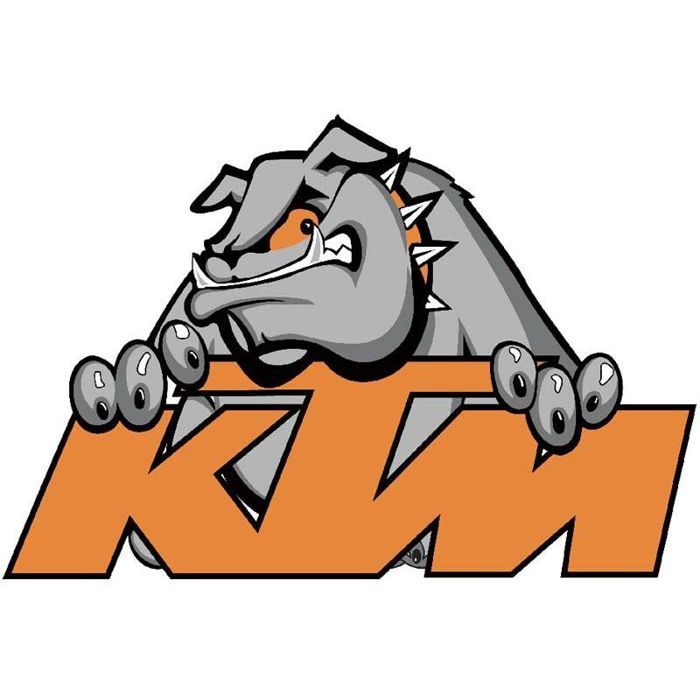 Stickers rétro luminescent KTM Racing - Cdiscount Auto