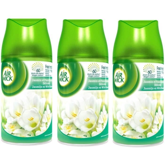 Air Wick Desodorisant Maison Recharge Diffuseur Freshmatic Jasmin et ... Air Wick Desodorisant Maison Recharge Diffuseur Freshmatic Jasmin et ...