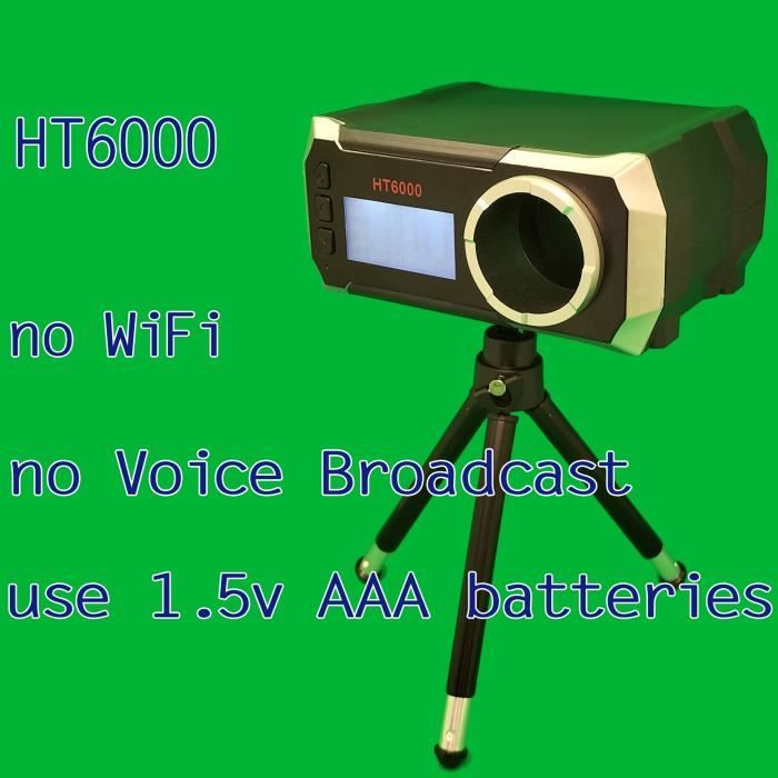HT6000 (AAA1.5V) - Testeur de vitesse de tir, mesure de l'énergie de la ...