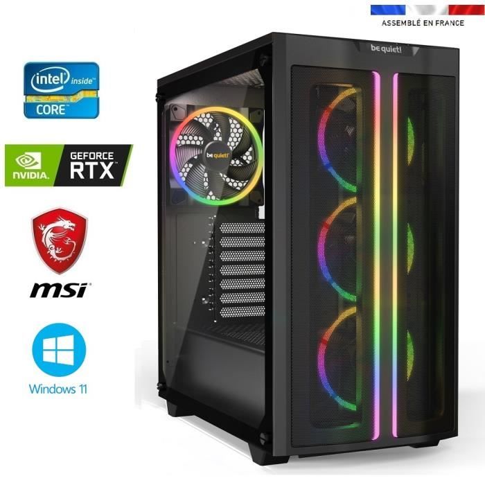 PC Gamer intel I9-11900KF - GeForce RTX 3060 12GO - 32GO RAM - SSD 1To ...
