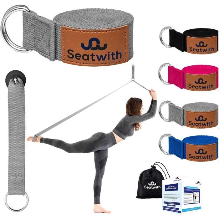 Sangle Yoga Avec Boucle - Bande Pour Stretching - Sac De Transport ...