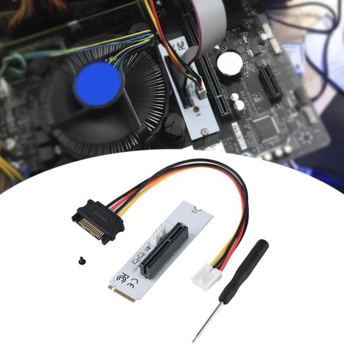 Duokon carte ngff vers pci-e Adaptateur de carte de montage NGFF M.2 Key M vers PCI-E Express 4X ...