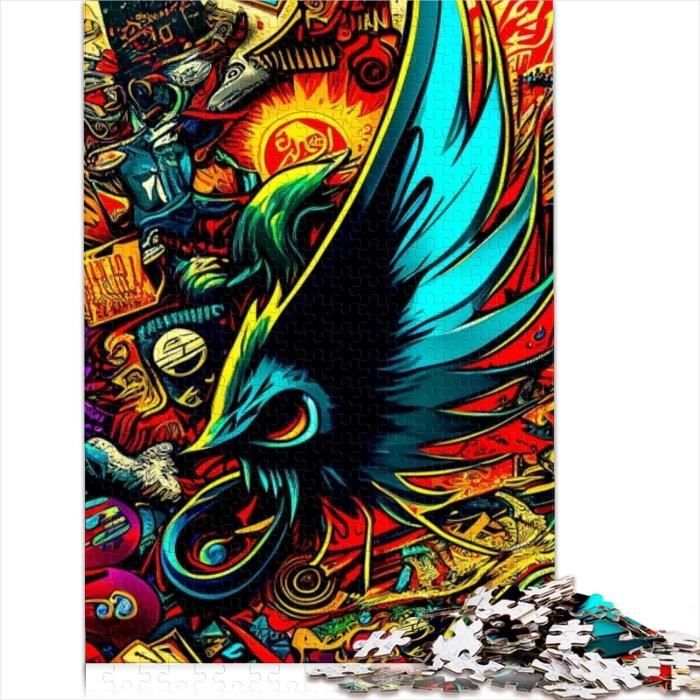 Puzzle Graffiti 1000 Pièces Pour Adultes Et Enfants, Jeu De Puzzle En ...