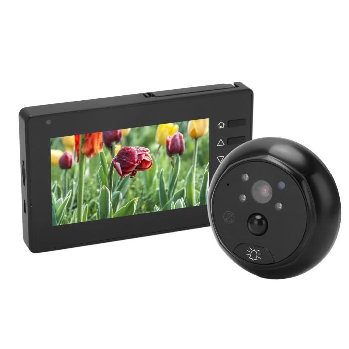 COC-7352624900505-Caméra de porte numérique Visionneuse Numérique Judas ...