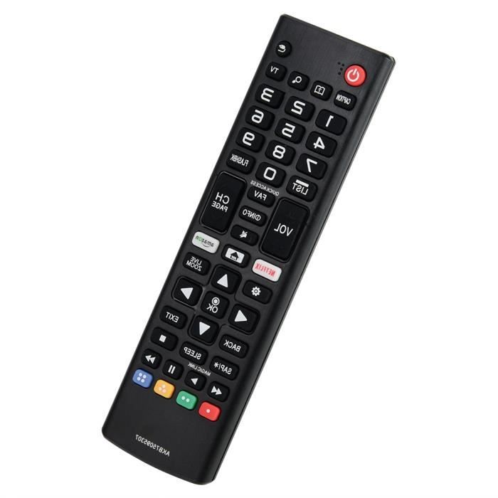 Diyanni nouvelle Télécommande de remplacement pour LG AKB75095315, TV ...