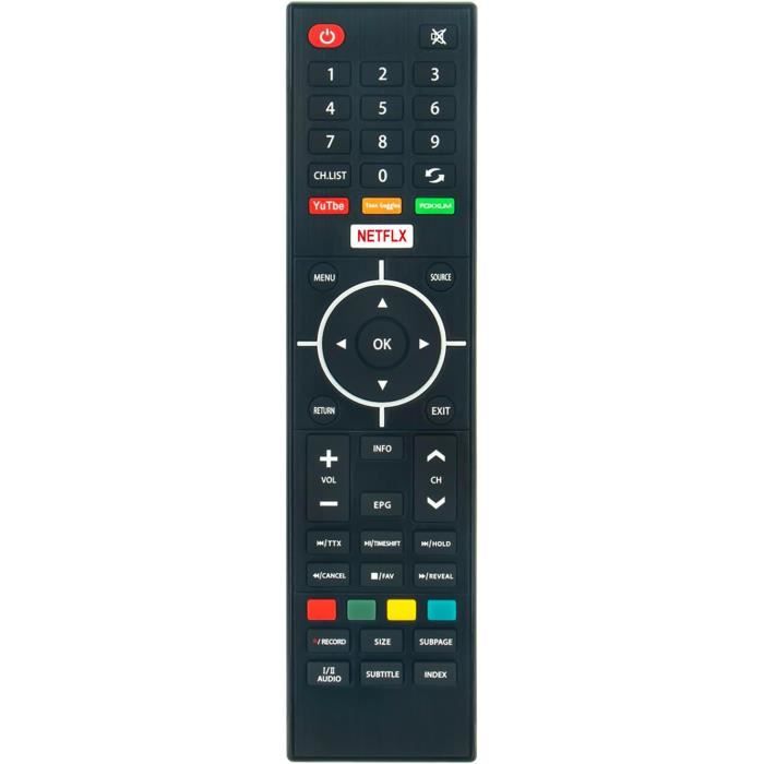Nouveau Télécommande De Remplacement Pour Medion Tv Pour Veltech Tv ...