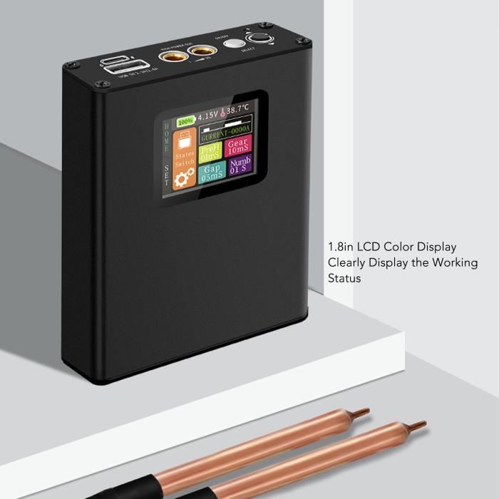 Soudeuse par points portable Soudeuse par points avec écran couleur LCD ...