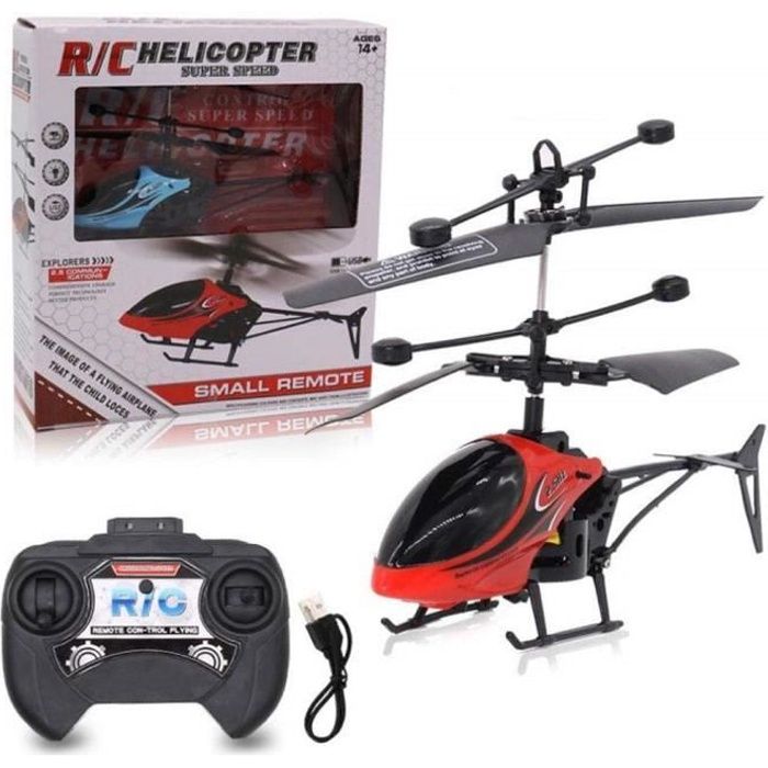 Hélicoptère Radiocommandé Télécommandé - VOLIBEAR - H101 - LED Lumière ...