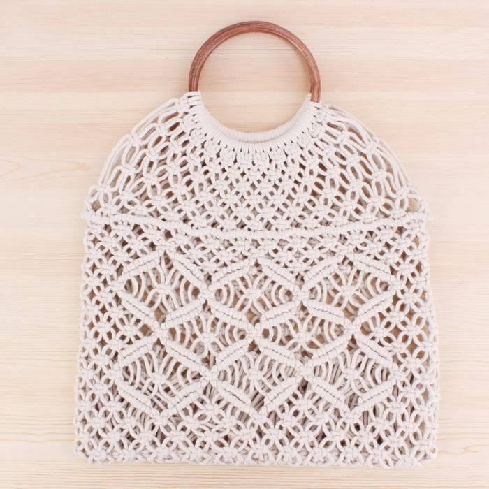 Filet de lavage,White With Handle-( 30 cm