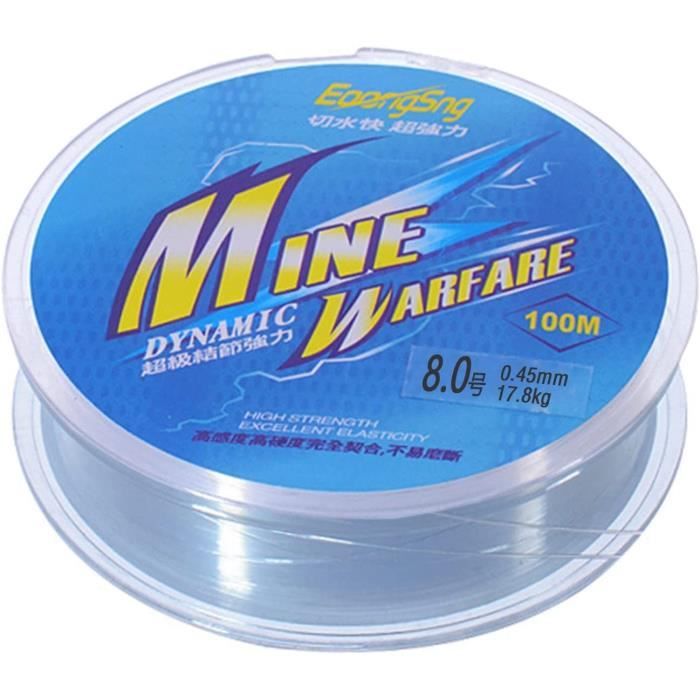 Fil de Pêche Monofilament - ZHUODIKE - 0.45mm - 100m - Nylon ...