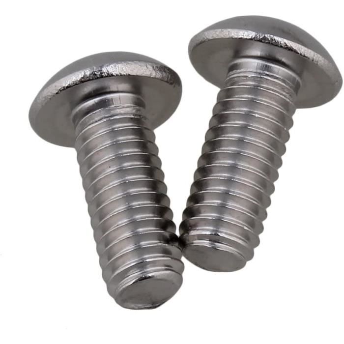 304 Acier Inoxydable M4 Métrique Hex Socket Cap Vis Boulons 10mm ...