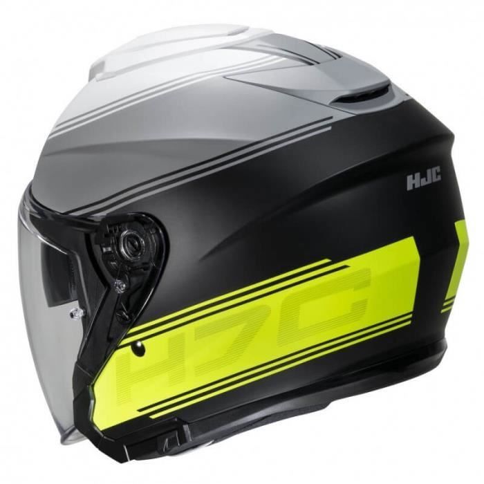 HJC JET i30 VICOM AVEC VISIÈRE MIROIR IRIDIUM - Cdiscount Auto