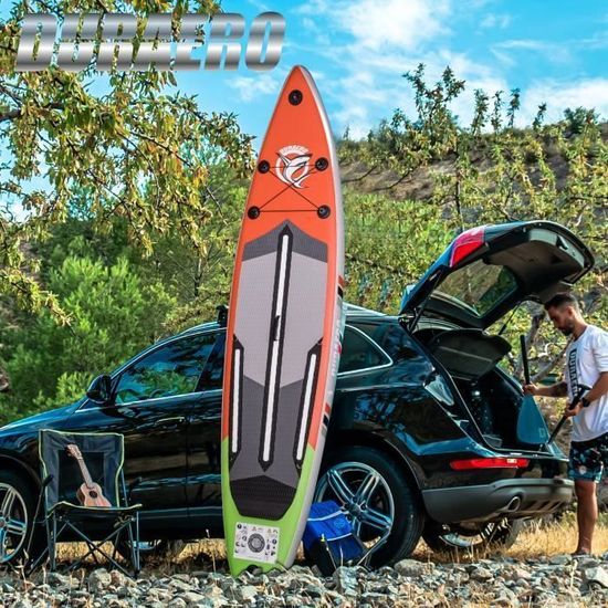 Planche gonflable Stand up Paddle Gonflable - DURAERO - 330 x 76 x 15 ...