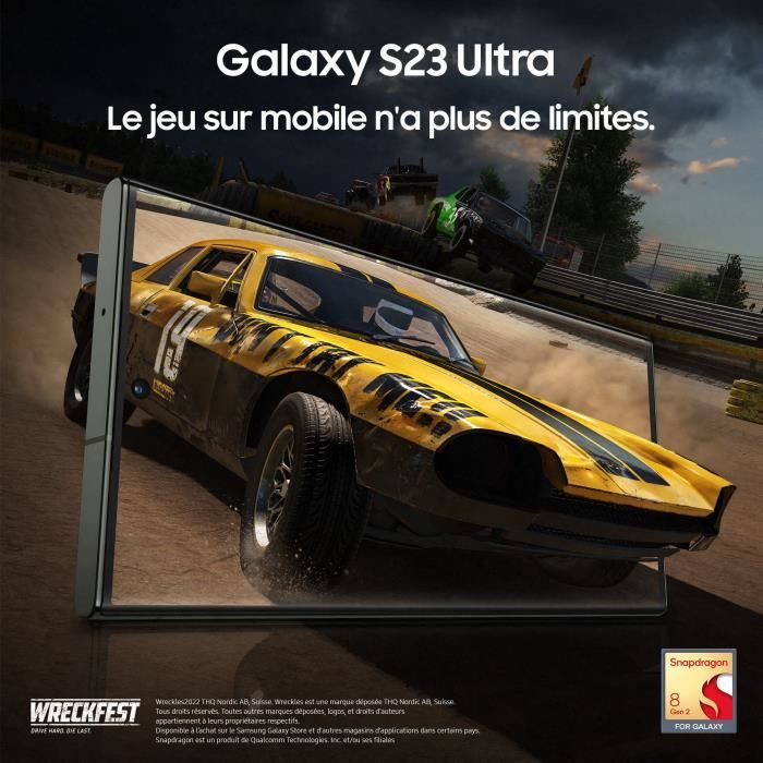 SAMSUNG Galaxy S23 Ultra 512Go Noir - Cdiscount Téléphonie