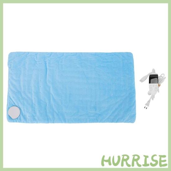 HURRISE Electric Heating Pad 5 Réglages de Chauffage Coussin Chauffant ...