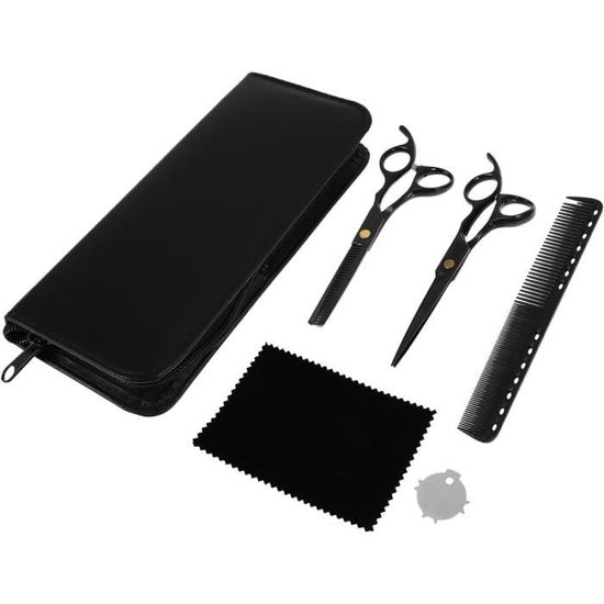 1 Jeu Ciseaux à Cheveux Rasoir Visage Homme Kits De Ciseaux De Coiffure ...