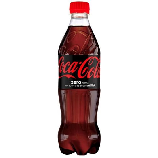 COCA COLA Zéro Soda cola avec édulcorant 50cl - Cdiscount Au quotidien