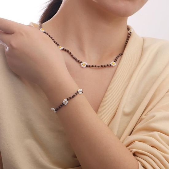 Chaine De Cou Vendue Seule HWWBZ Colliers pour femmes ensemble automne ...