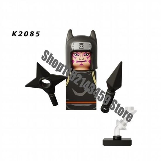 KDL812 Narutos briques mini figurines d'action Kankuro Gaara Tenten ...