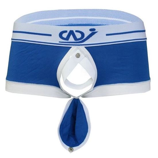 Sous-vêtement,Boxer Sexy pour hommes, grande poche amovible, dos ouvert, mode Modal, renflement ...