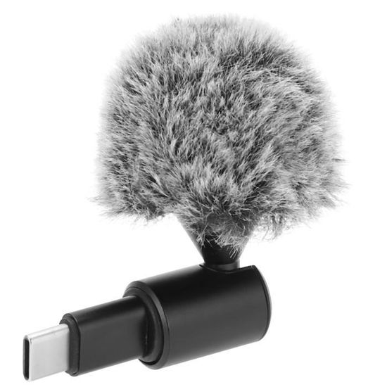 Microphone Mini Omnidirectionnel - QQMORA - Plug-Play - Type C - 33g ...