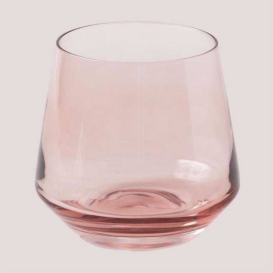 SKLUM Lot de 4 verres en verre (38 cl) Laisa Rose - Cdiscount Maison