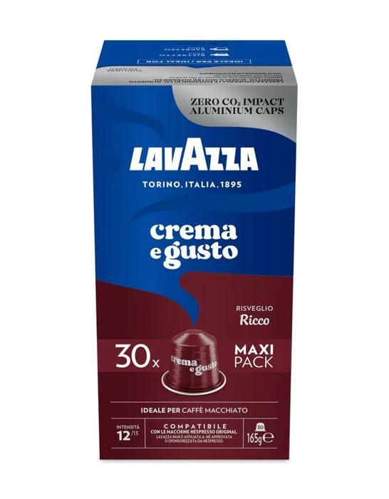 30 CAPSULES DE CAFÉ CREMA & GUSTO RICCO NESPRESSO EN ALUMINIUM ...