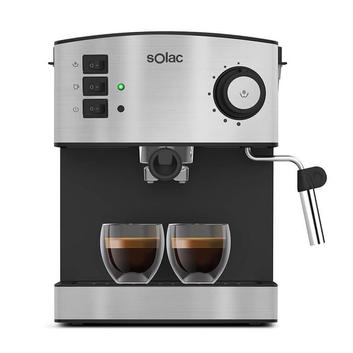 Machine à expresso - SOLAC - M80 - Inox - 15 bar - - Cdiscount ...