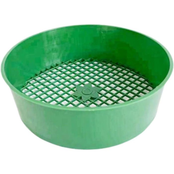 Tamis Jardinage, Plastique Tamis à Sable pour Filtre Semence Terre ...