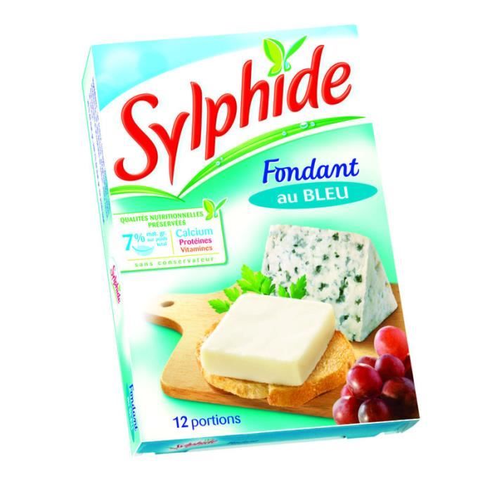 SYLPHIDE Fondant au bleu - Fromage en portions - x12 200g - Cdiscount ...