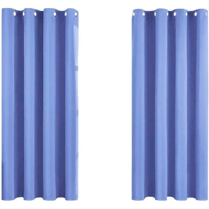 Rideau Occultant Thermiques 140x240 cm Vert Sauge Rideau Thermique ...