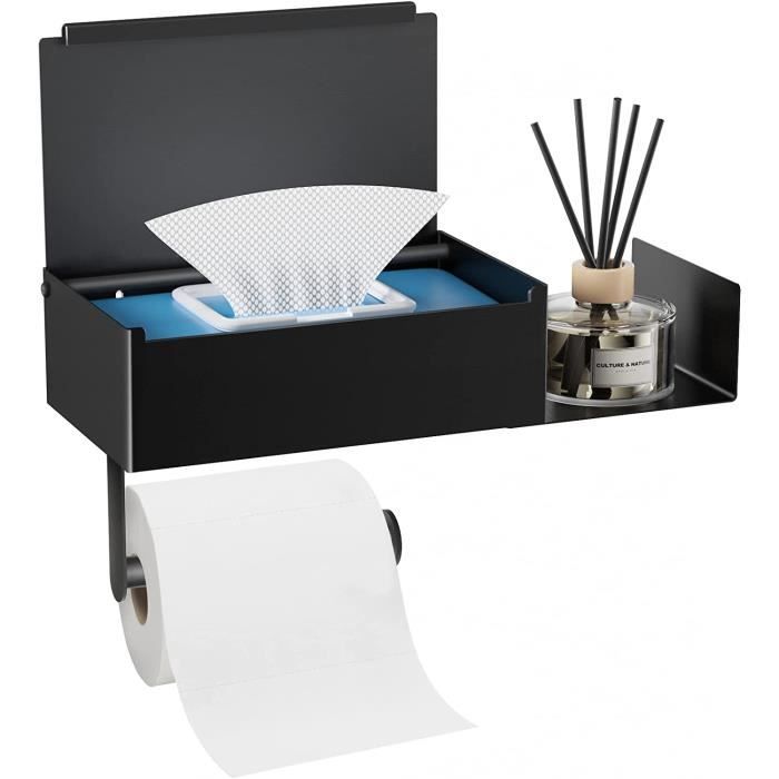 LIWI-Porte-Papier Toilette, Support Papier Toilette Mural sans Percage ...