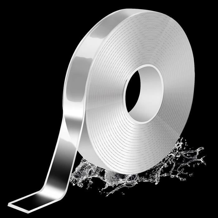 Double Face Extra Fort, (5M x 2CM x 2MM) Ruban Adhésif Double Face ...