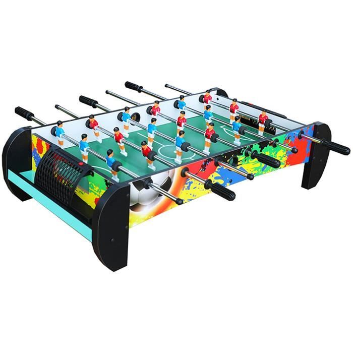 Babyfoot mini baby-foot, jeu de table de baby-foot en bois concis ...