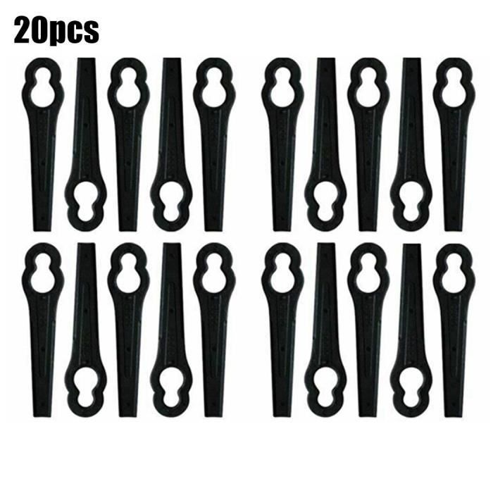 Lames en plastique pour imprimante Flymo Sprinter E25, 20 pièces ...