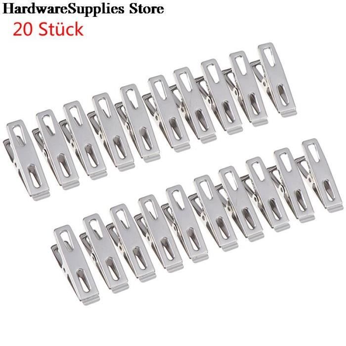 Pince à linge,Pinces à linge 4.5x1.1x2 cm, 20 pièces, épingles à ...
