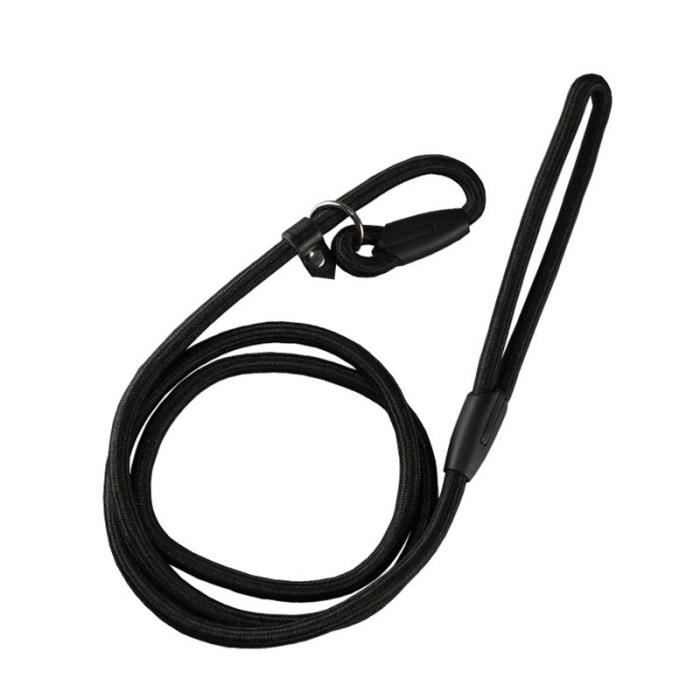130cm Sturdy Nylon Pet Dog Round Rope Lead Adjustable Dog Collar Leash ...