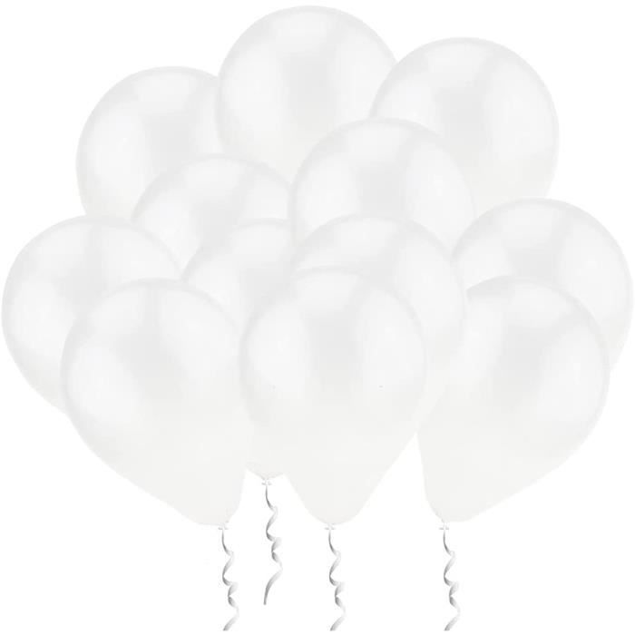 Ballons - EURO MEGA - 100 Pièces - 30cm - Latex durable - Ballon hélium ...