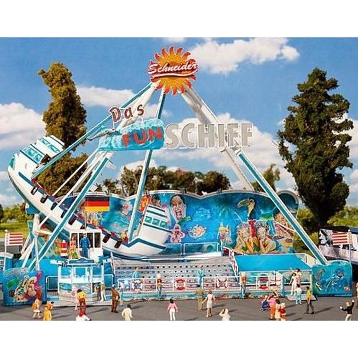 Modélisme - FALLER - MANÈGE FUN-SCHIFF - Echelle 1/87 - Pour Enfant de ...