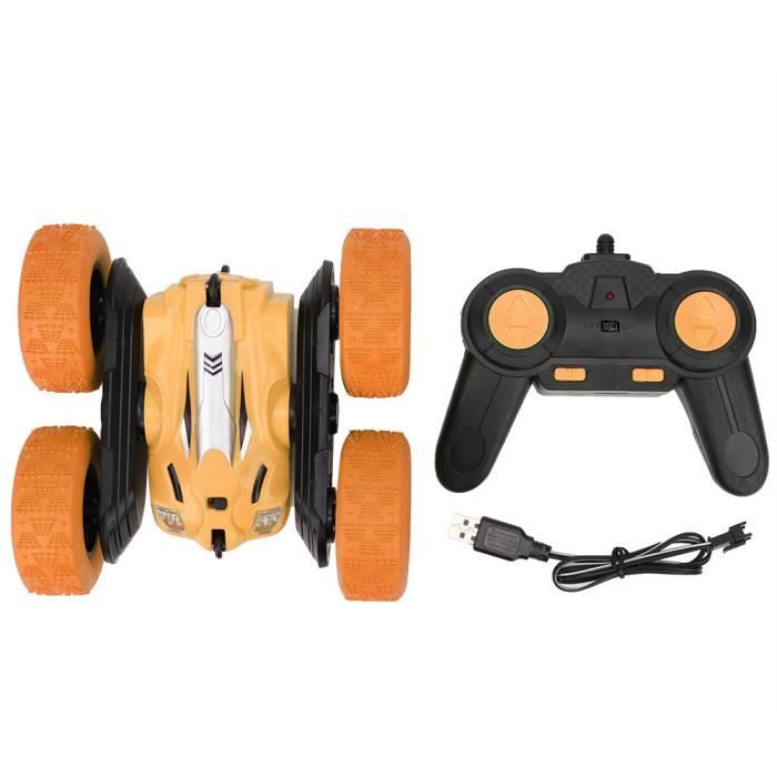 Garosa voiture télécommandée Télécommande Mini lumière en plastique double face électrique 360 ...