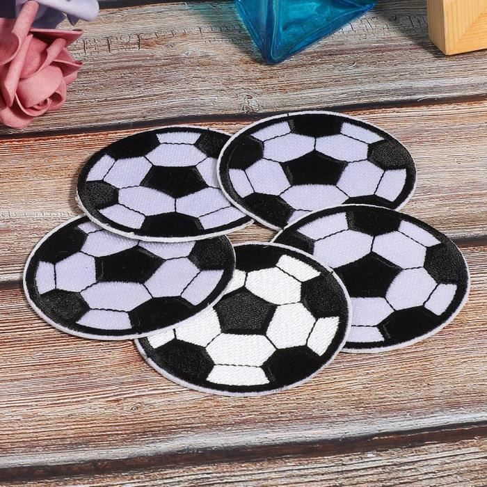 Patchs de broderie - HURRISE - Ballon de football - 100 pièces - 7 cm ...