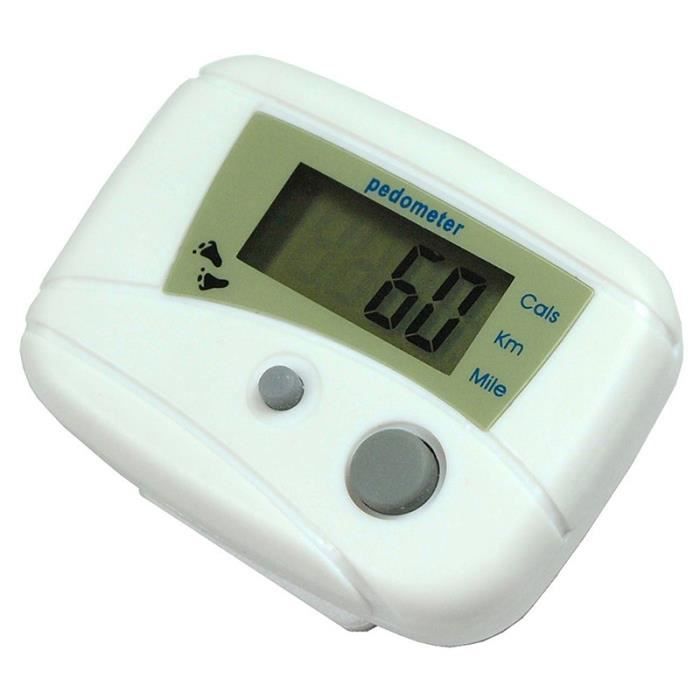 Ini Portable Podomètre Pédomètre Compteur de pa... - Cdiscount Sport