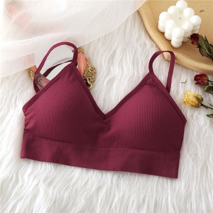 Soutiengorge Invisible Pour Femmes Débardeur Sans Couture Bralette ...